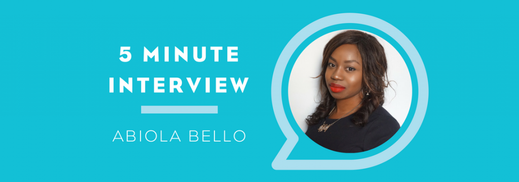 5 Minutes with Abiola Bello | The Hub by The London Book Fair ...